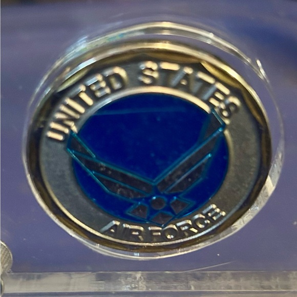 Other | United States Air Force 6 Colonel In Acrylic Coin Display Stand ...